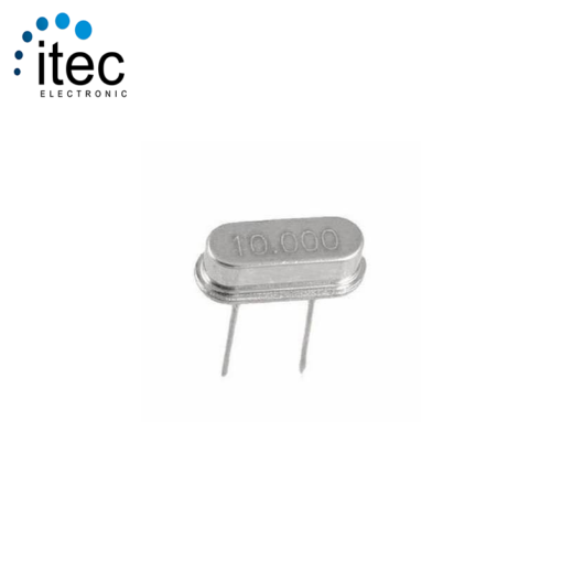 10MHz 2 Pin Metal Crystal Oscillator - ITEC ELECTRONICS