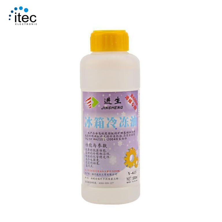 R600a Compressor Oil 500 ML JINSHENG Y-613 R600 - ITEC ELECTRONICS