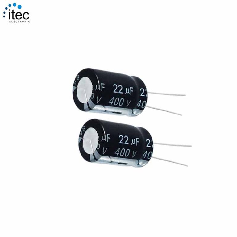 Electrolytic Capacitor 22uF 400V - ITEC ELECTRONICS