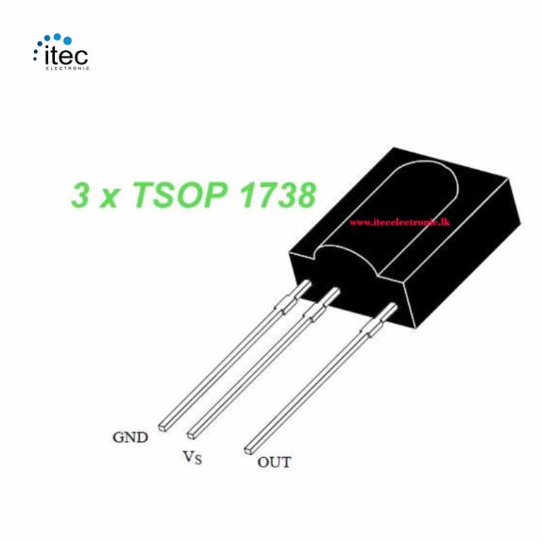TSOP 1738 IR Sensor for Infrared IR Sensor - ITEC ELECTRONICS