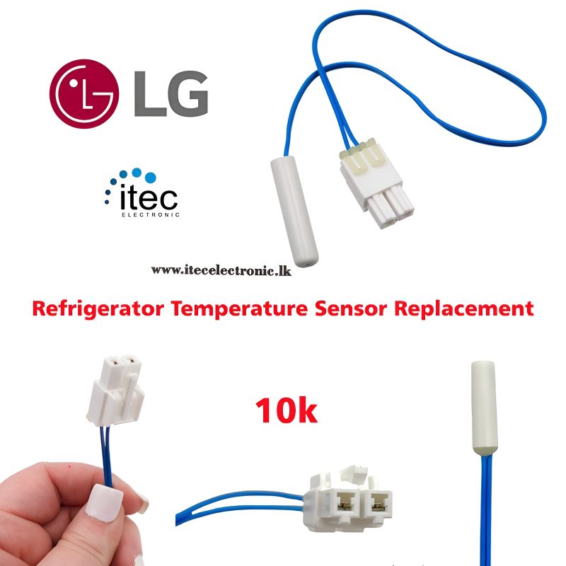 Temperature Sensor for LG Refrigerators 10k LG Refrigerator Temperature ...